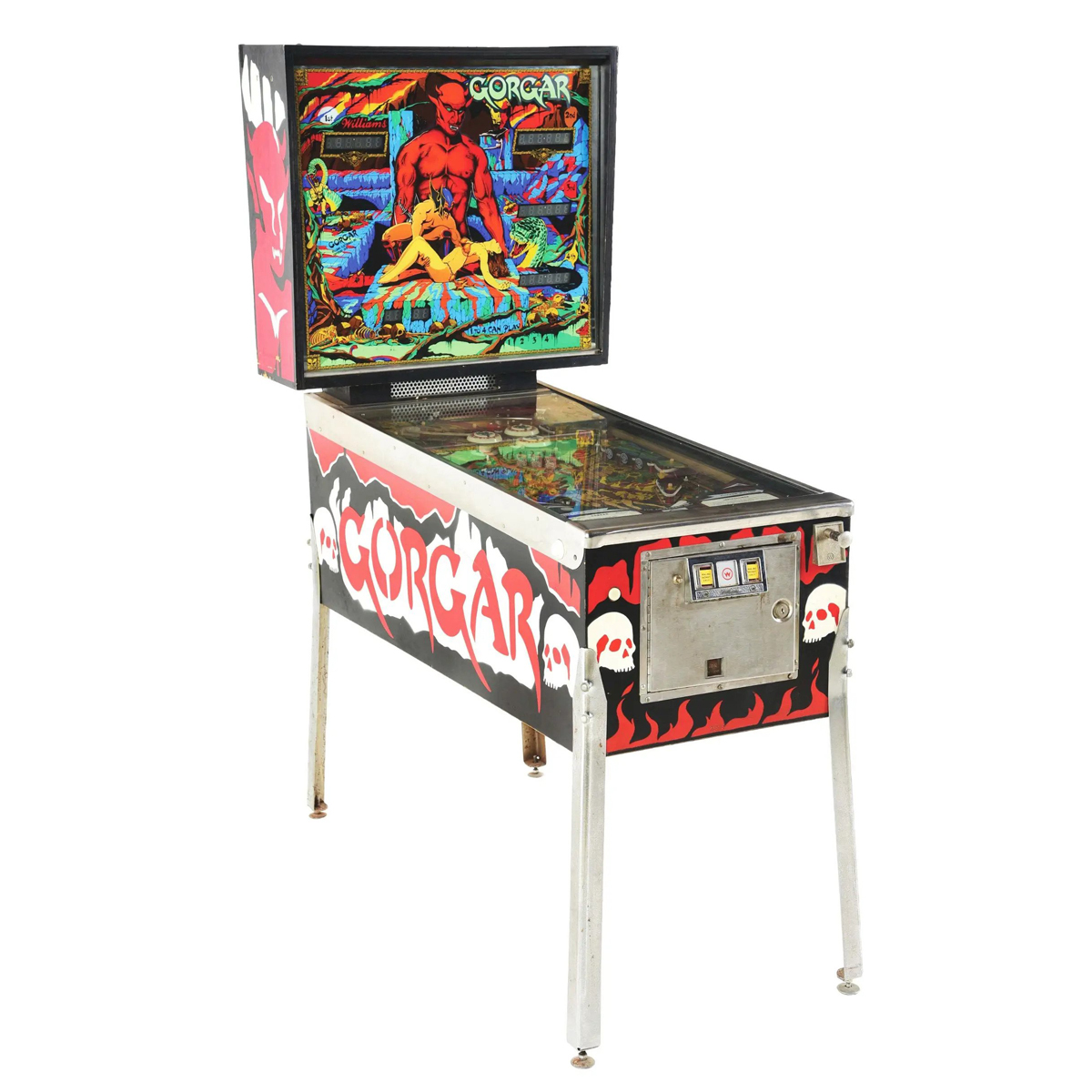 Gorgar pinball machine for sale - Primal Arcade LLC